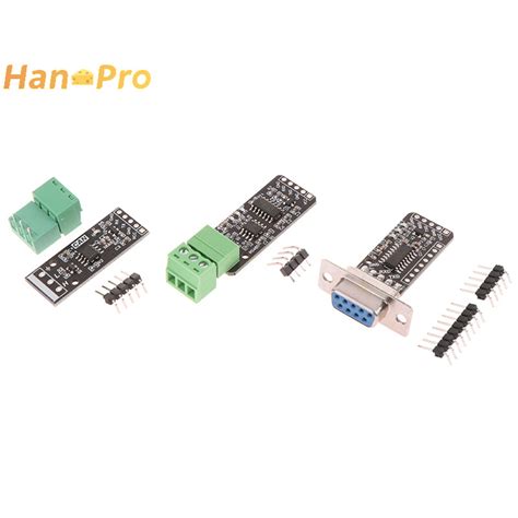 Hanpro Rs232 Rs485 สามารถไปยัง Ttl Serial Port Converter อะแดปเตอร์โมดูลการสื่อสารสําหรับ