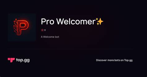 Add Pro Welcomer Discord Bot The 1 Discord Bot And Discord App List