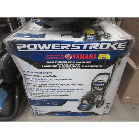 Powerstroke 3100 Psi Gas Pressure Washer