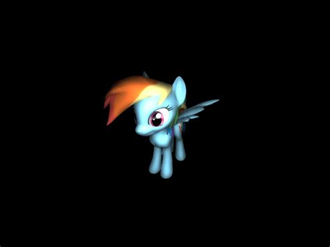 Rainbowdash 3d Models For Free Download Free 3d ·