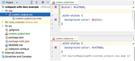 sass scss and less intellij idea documentation