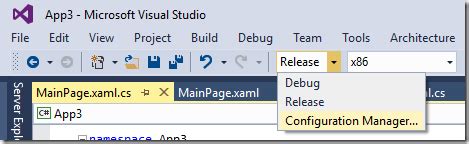 Debugging NET Native Windows Universal Apps Azure DevOps Blog