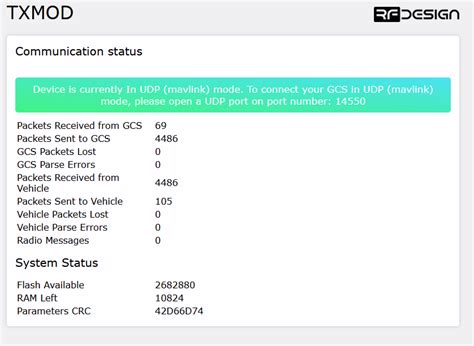 Combined RC And Telemetry On A Single Link TXMod V2 RFD 900x TX16S GCS Matek H743 Page 2
