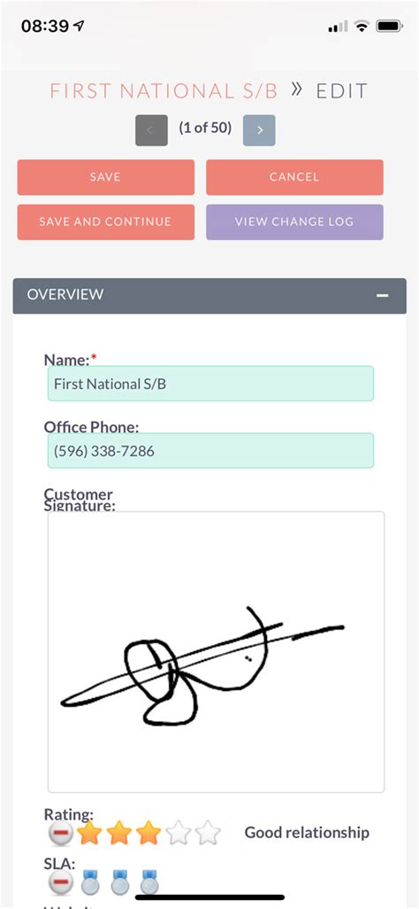 Signature Field Widget Suitecrm Module