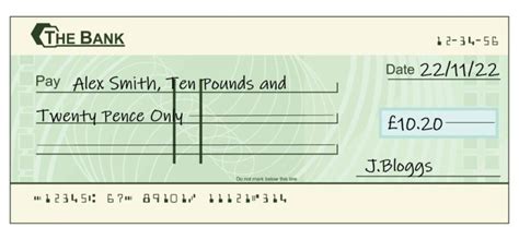 Writing A Cheque Cambridge Open College