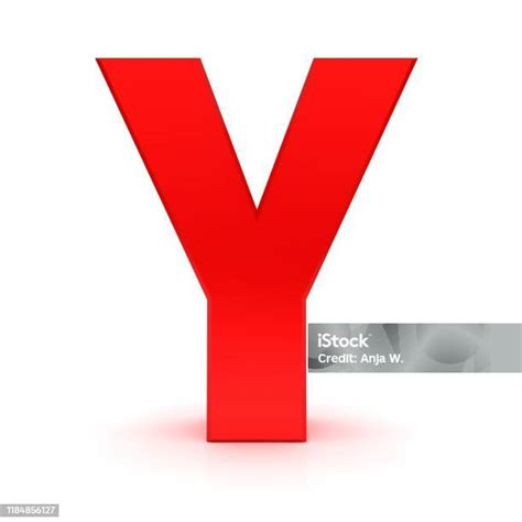 문자 Y 빨간색 3d 렌더링 알파벳 대문자 글꼴 기호 흰색 배경에 0명에 대한 스톡 사진 및 기타 이미지 0명 3차원 형태 대문자 Istock
