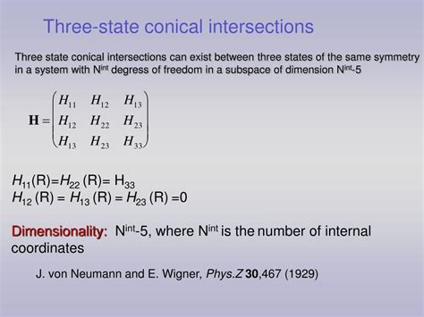 Ppt Conical Intersections Powerpoint Presentation Free Download Id297252