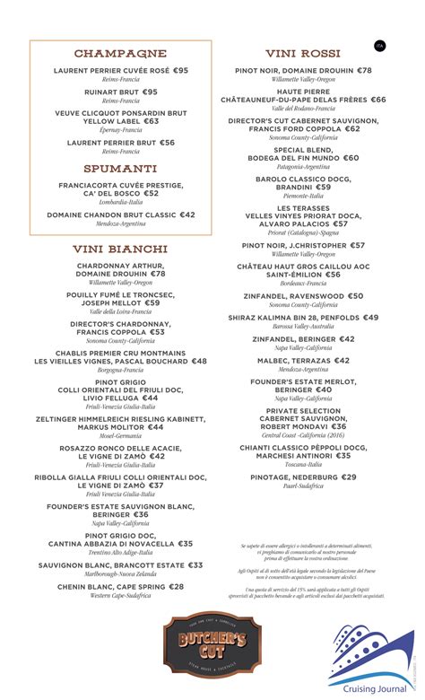 Cut Dc Dinner Menu At Barry Atchison Blog