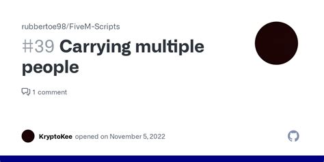 carrying multiple people · issue 39 · rubbertoe98 fivem scripts · github
