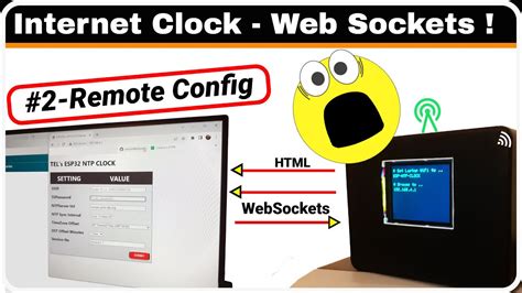 Esp32 Arduino Ntp Internet Clock Ep 2 Websockets Youtube