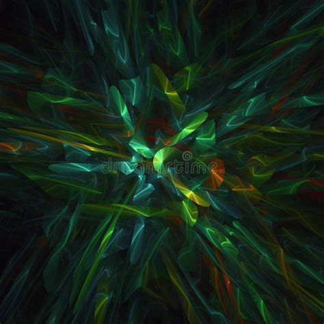 Computer Generated Fractal Background Stock Illustration Illustration Of Computer Element