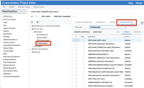 Acumatica Tips How To Add A New Checkbox In Acumatica Germinit