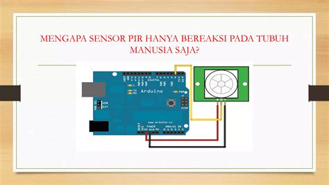 Pendeteksi Gerakan Manusia Sensor Pir Dan Arduino PPT