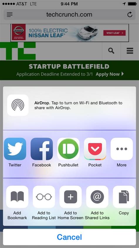 Solved How Do You Create A Share Extension In Ios8 Without A Share Ui