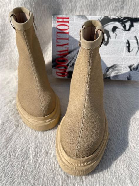 نیم بوت وسط دوخت