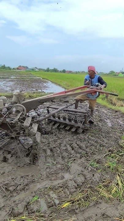 Traktor Sawah Glebek Bajak Tanah 303 Youtube