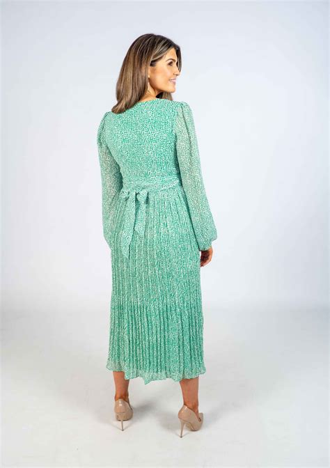 Traffic People Green Fathomless Dress Sheenas Boutique Ireland
