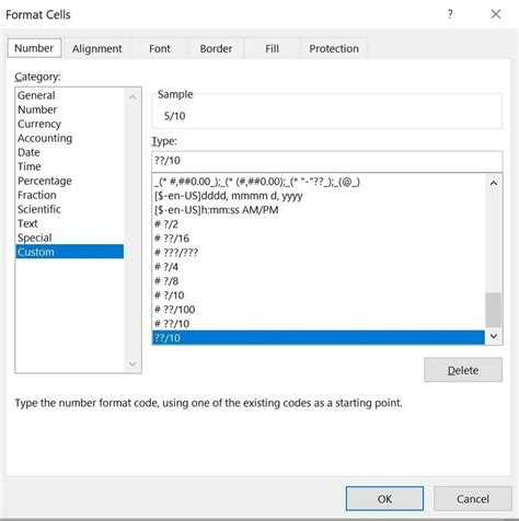 How To Enter And Display Fractions In Excel