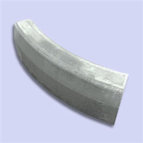 Concrete Road Kerb Radius Half Battered Mbs Building Supplies