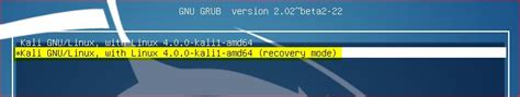 How To Reset Lost Password Of Kali Linux Technig