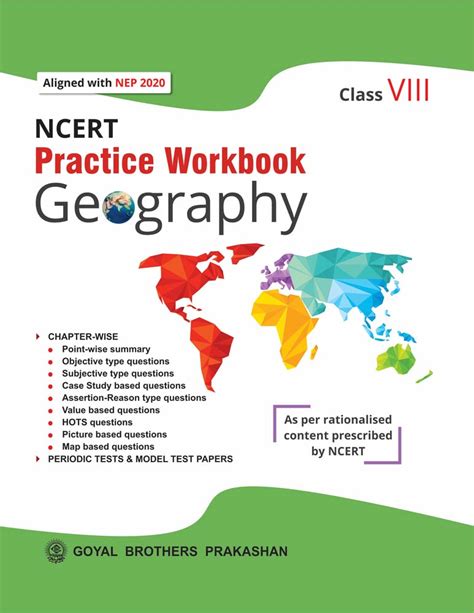 Ncert Practice Workbook Geography Class 8 Cbse Board Geography