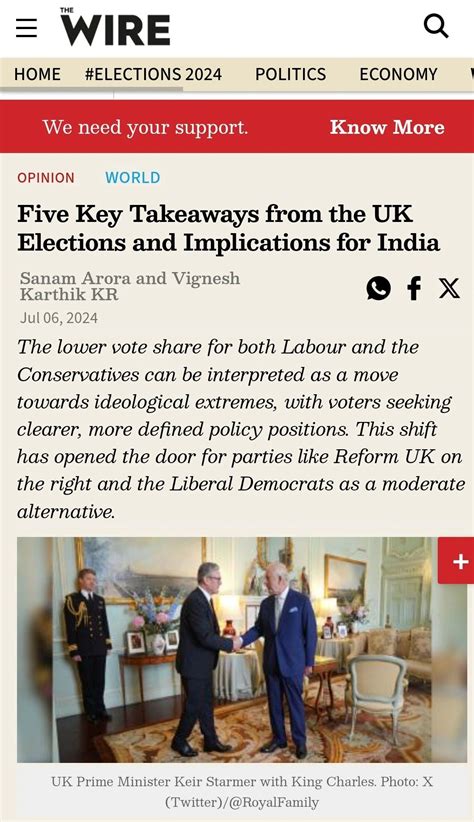 Vignesh Karthik K R On Linkedin Ukelections Labourparty Conservativeparty Reformuk