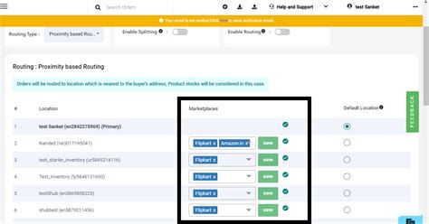 Order Routing To Different Warehouses