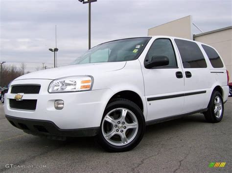 2008 Summit White Chevrolet Uplander Ls 4554507 Car