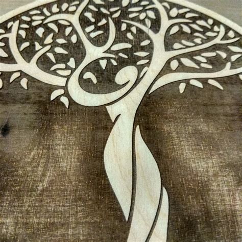 Triple Moon Goddess Moon Phases Tree Of Life Moon Phase Wall Etsy