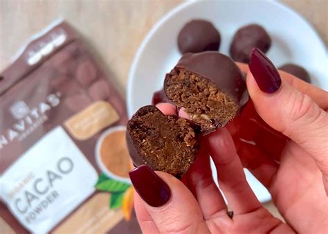 Cacao Truffles Recipe Navitas Organics