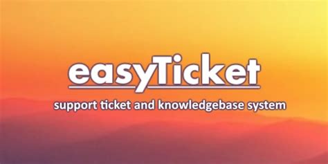 easyticket support ticket knowledgebase script by webstersolutions