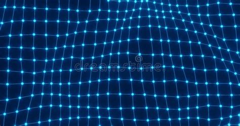 Render With Blue Balls Connected With A Grid Stock Footage Video Of Data Grid 255029790