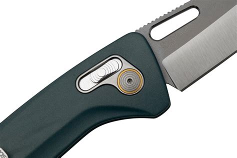 Sog One Zero Xr Smoke Gray Aluminum Satin Chrome 12 73 04 57 Pocket Knife Advantageously
