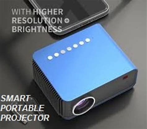 Portable Led Projector 720p At 1600 Piece In New Delhi ID 2851274233288