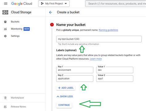 Storage Bucket In Gcp