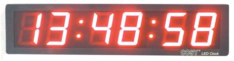 led clocks 6 digit led clock displays