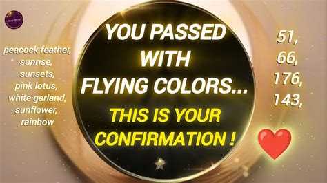 You Passed With Flying Colors ️ Your Angels Have A Message For You 🪐🪶
