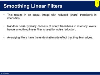 Image Processing Spatial Filters PPSX Photo Editing Software Computer Software And