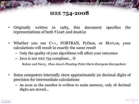 Floating Point Primitive Data Types Ppt Download