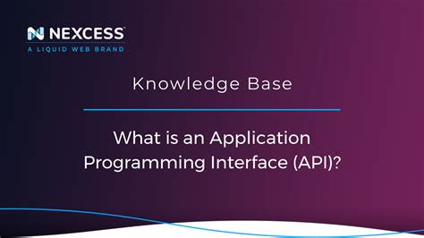 What An Application Programming Interface Api Is 2024 Nexcess