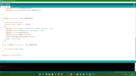 Wifi Manager How To Persistently Reconnect To Known Ssid Programming Arduino Forum