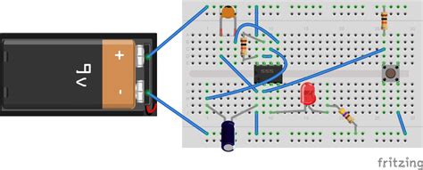 555 Timer Basics Monostable Mode