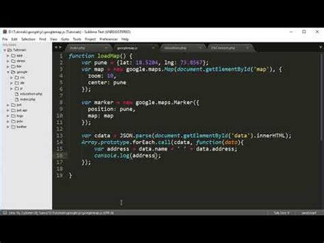 Google Map Api In Php Mysql Part Get Latitude Longitude Using Geocode YouTube