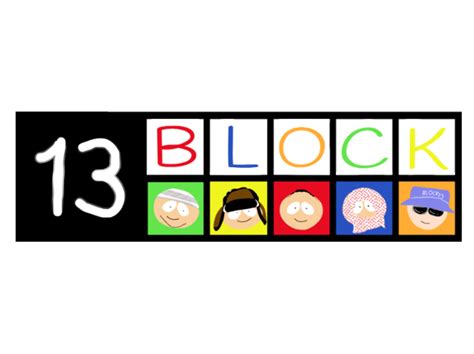 Remaked English Block 13 Logo R Block13remastered