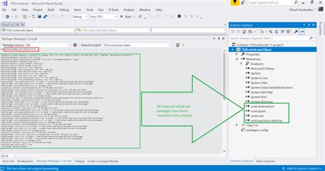 Setup Unit Testing In Class Library Project