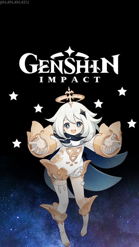 Genshin Impact Paimon In White Background Hd Genshin Impact Wallpapers