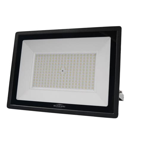 Refletor Led Tech Alumínio 200w Bivolt 6500k Blumenau Preto Leroy Merlin