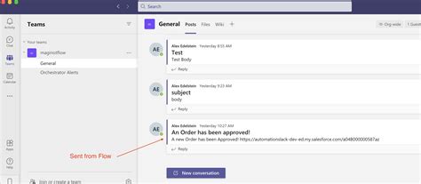 Use Flows To Post Messages To Microsoft Teams Unofficialsf
