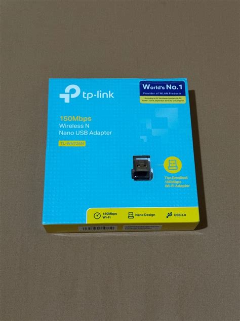 Tp Link Wireless N Nano Usb Adapter Mbps Elektronik Komputer