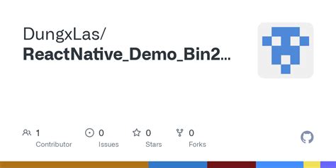 GitHub DungxLas ReactNative Demo Bin Dec